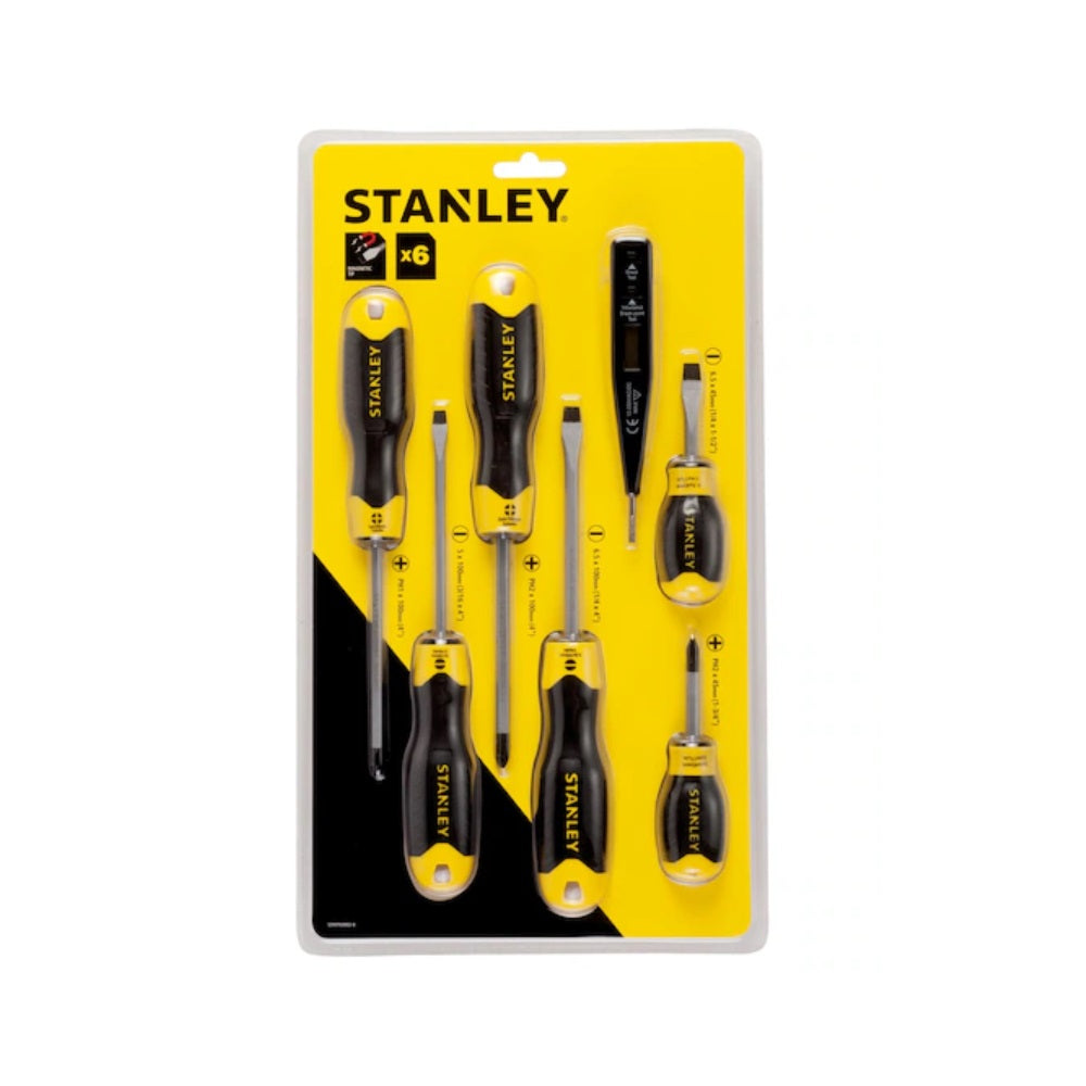 Stanley 6PCS SET W/BONUS(Tester included) STHT92002-8 — Bulls Hardware LLC