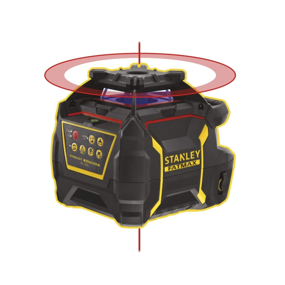 Stanley Fatmax Rotary RL600 Alkaline Red Beam Laser Level - FMHT77446 ...