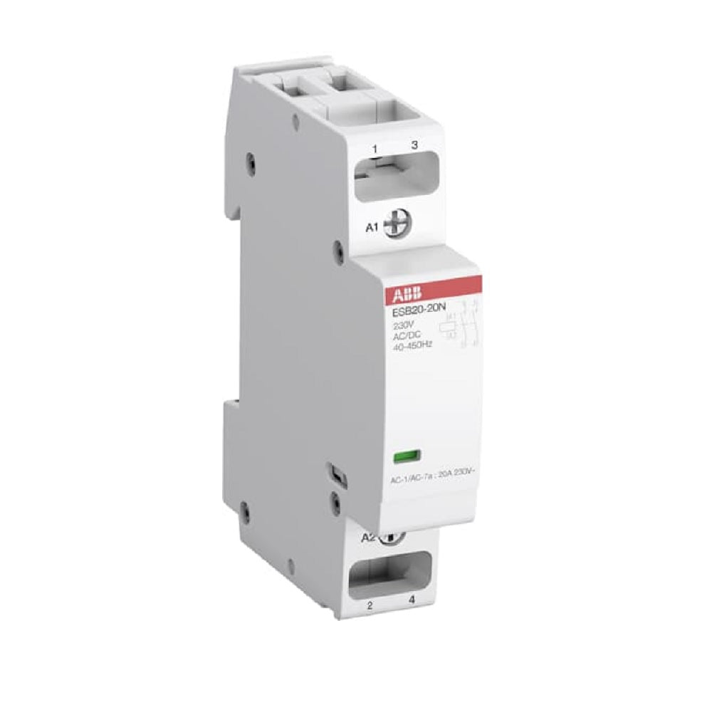 Contactor ABB 20A - 2Pole (ESB 20-20N) — Bulls Hardware LLC