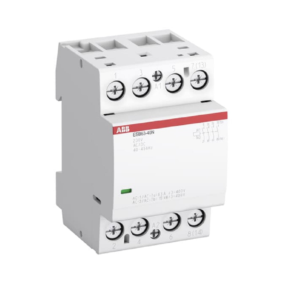 Contactor ABB 63A - 4Pole (ESB 63-40N) — Bulls Hardware LLC