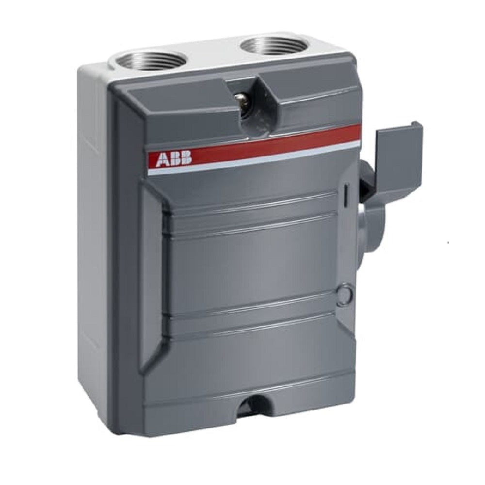 Isolator Switch Disconnector ABB Weather Proof Metal Body 25A 4-Pole ...
