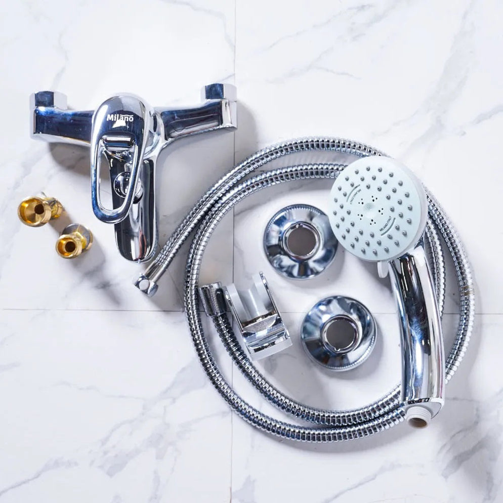 Milano Bath Shower Mixer TARKI with Hand Shower — Bulls Hardware LLC