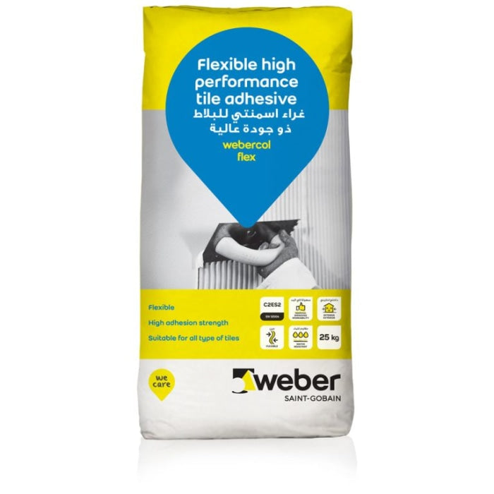 Webercol Flex | Tile Glue — Bulls Hardware LLC